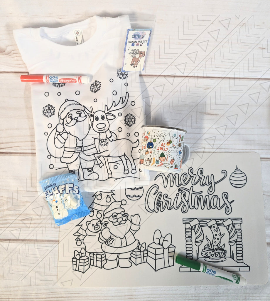 Kids Christmas Coloring Bundle – Snc Designs