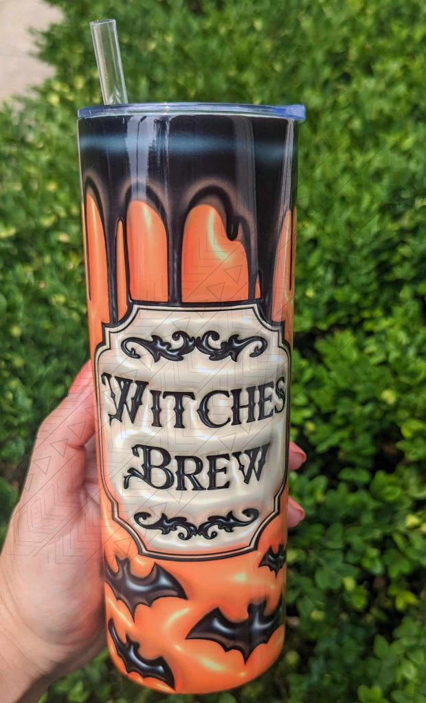 Witches Brew 3d Puff Tumbler – Snc Designs
